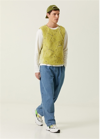 Obey Erkek Mavi Jean Pantolon S EU