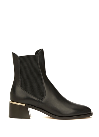 Jimmy Choo Kadın Rourke Siyah Deri Bot 36 EU