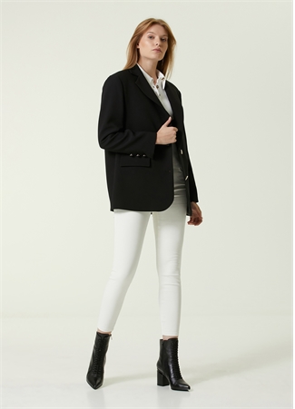 Network Kadın Regular Fit Siyah Ceket 38 EU Network Kadın Regular Fit Siyah Ceket 38 EU