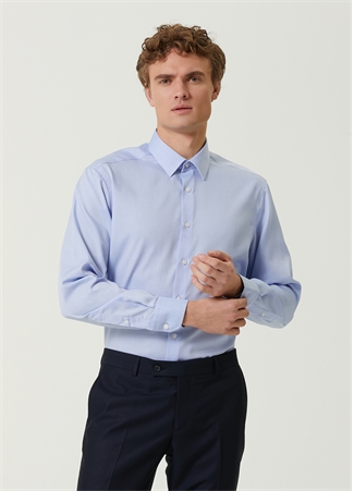 Beymen Club Erkek Klasik Comfort Fit Non-iron Mavi Gömlek S Beymen Club Erkek Klasik Comfort Fit Non-iron Mavi Gömlek S