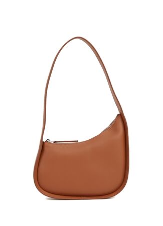 The Row Kadın Taba Deri Omuz Çantası Turuncu EU
