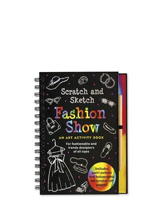 Peter Pauper Press Çocuk Scratch And Sketch Fashion Show Etkinlik Kitabı EU Peter Pauper Press Çocuk Scratch And Sketch Fashion Show Etkinlik Kitabı EU