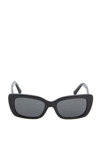 Valentino Kadın Rockstud Siyah Güneş Gözlüğü 52 Eu