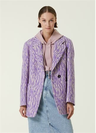 Msgm Kadın CEKET Mor 40 IT