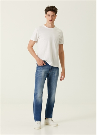 Deep Six Jeans Erkek Slim Fit Mavi Organik Pamuk Jean Pantolon 36 US Deep Six Jeans Erkek Slim Fit Mavi Organik Pamuk Jean Pantolon 36 US