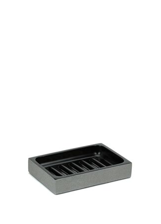 Pigeon & Poodle Manchester Ahşap Sabunluk Gri