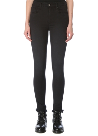 Allsaints Kadın Miller Siyah Normal Bel Skinny Jean Pantolon 25 US Allsaints Kadın Miller Siyah Normal Bel Skinny Jean Pantolon 25 US