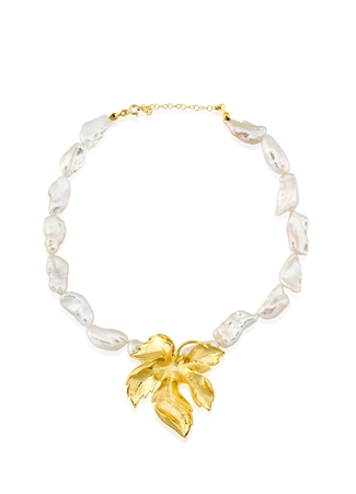 Peracas Kadın Toscana Gold Ekru Kolye Altın Rengi EU Peracas Kadın Toscana Gold Ekru Kolye Altın Rengi EU