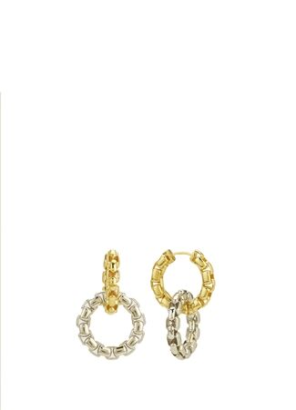 Mtoy Kadın Küpe Altın Rengi Eu