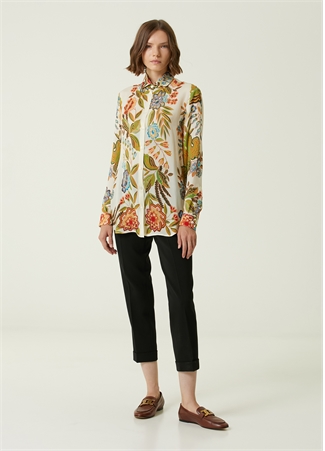 Etro Kadın Regular Fit Siyah Pantolon 44 IT Etro Kadın Regular Fit Siyah Pantolon 44 IT