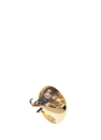 Nilgün Ata Kadın YÜZÜK Altın Rengi EU