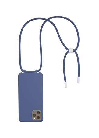 Bonibi Mavi iPhone 2 Askılı Telefon Kılıfı EU