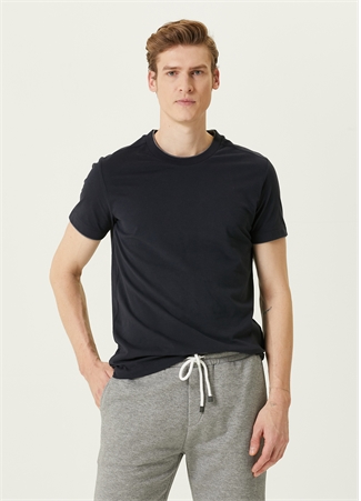 Beymen Collection Erkek Lacivert Yakası Biyeli T-shirt S EU Beymen Collection Erkek Lacivert Yakası Biyeli T-shirt S EU