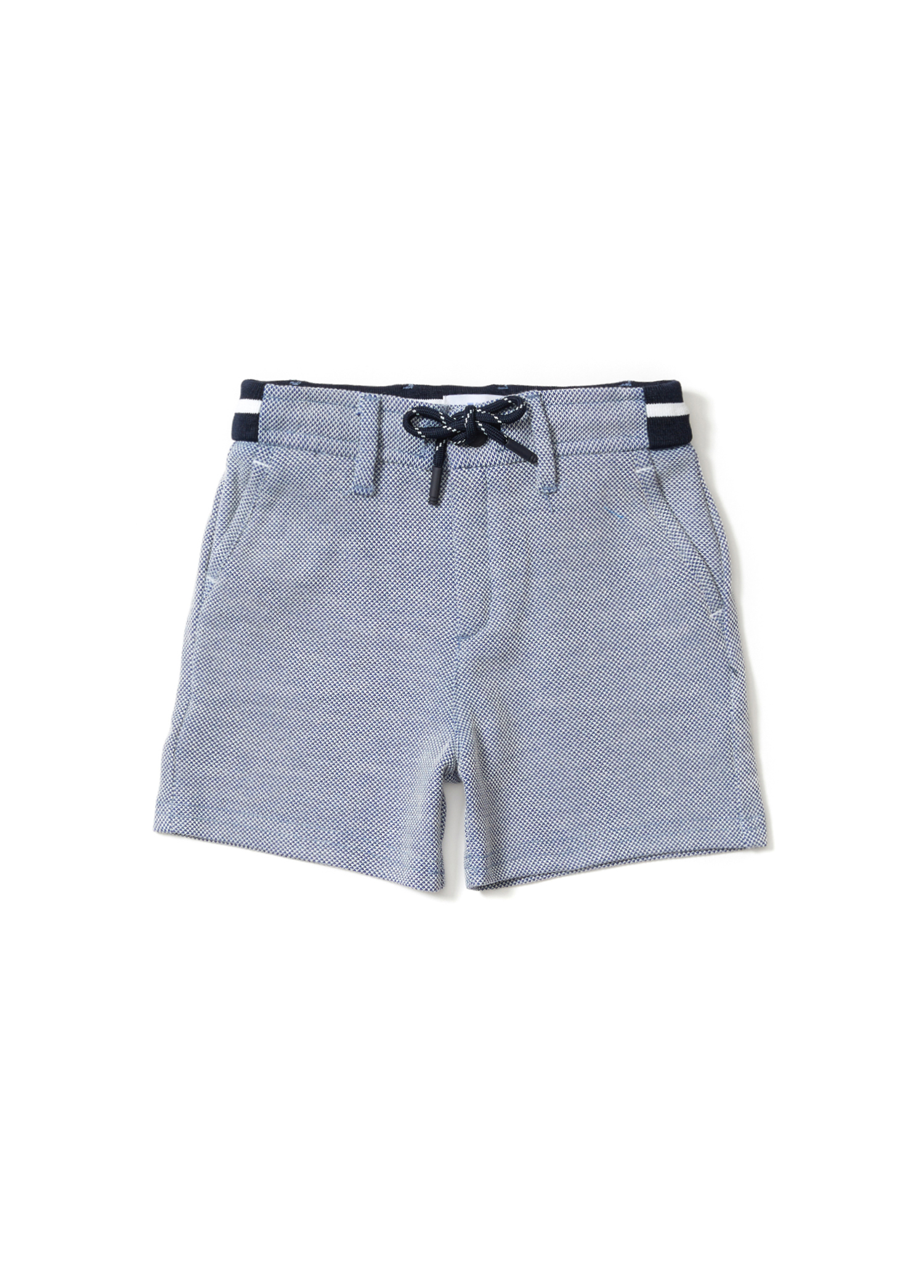 Fiji - Mavi Pike Dokulu Erkek Çocuk Bermuda - Mavi