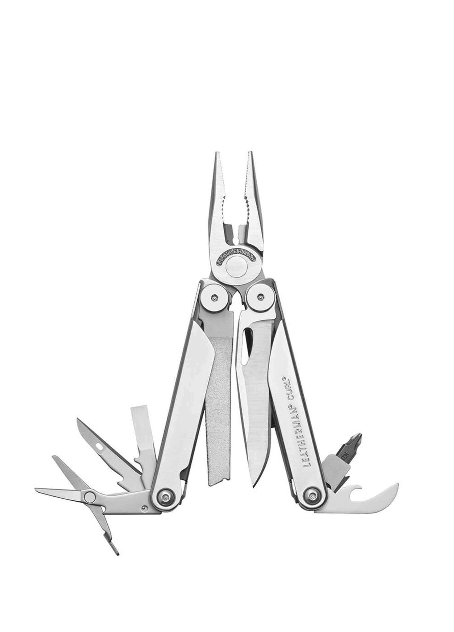 Leatherman - Curl Gri Çok Amaçlı Pense - Stainless Steel