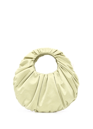 Nanushka Kadın Anja Yeşil Drapeli EL Çantası EU