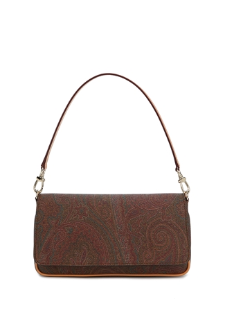 Etro Kadın Kahverengi Etnik Desenli Omuz Çantası Kırmızı EU Etro Kadın Kahverengi Etnik Desenli Omuz Çantası Kırmızı EU