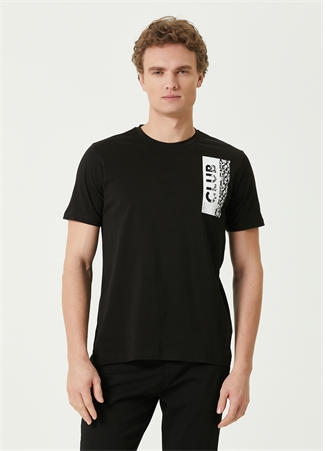 Beymen Club Erkek Siyah Logo Detaylı T-shirt XS