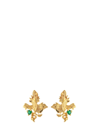 Peracas Kadın Siena Swarovski Taşlı Altın Rengi Kaplama Küpe Yeşil Eu Peracas Kadın Siena Swarovski Taşlı Altın Rengi Kaplama Küpe Yeşil Eu