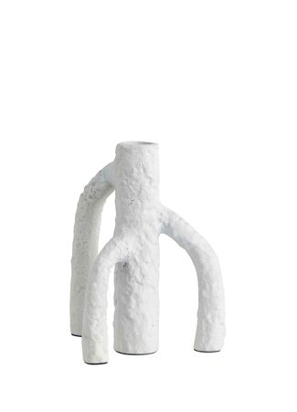 Nordal Mahe Beyaz Dokulu Şamdan