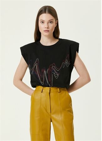 Network Kadın TSHIRT Siyah XS EU