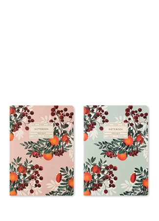 Fonfique Citrus 2li Çizgili Defter Çok Renkli Fonfique Citrus 2li Çizgili Defter Çok Renkli