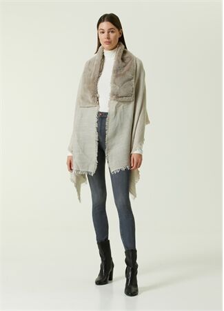 Gaynor Kadın Aloe Krem Garni Detaylı Şal Bej EU Gaynor Kadın Aloe Krem Garni Detaylı Şal Bej EU