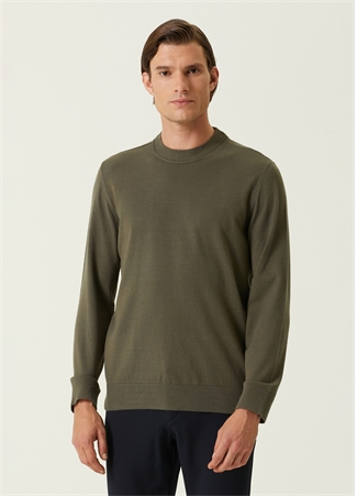 Network Erkek Slim Fit Haki Kazak S EU Network Erkek Slim Fit Haki Kazak S EU