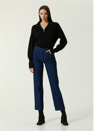 The Row Kadın Mavi Boru Paça Jean Pantolon 4 US The Row Kadın Mavi Boru Paça Jean Pantolon 4 US