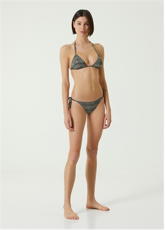 Ayje Kadın Snake Üçgen Bikini Takımı L Eu Ayje Kadın Snake Üçgen Bikini Takımı L Eu