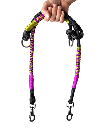 Havhow Yeşil Şeftali İp Örgü Tasma Pembe EU