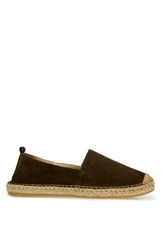 Beymen Club Erkek Yeşil Süet Espadril 4