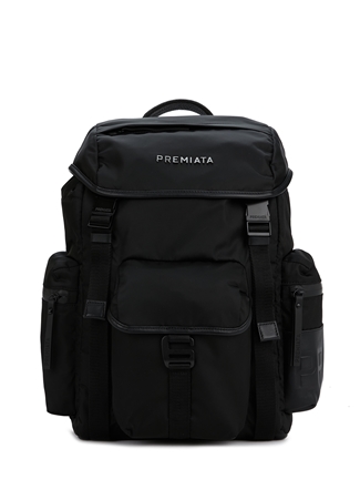 Premiata st Erkek Siyah Logolu Sırt Çantası EU Premiata st Erkek Siyah Logolu Sırt Çantası EU