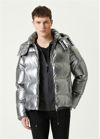 Allsaints Erkek Astral Metalik Silver Kapüşonlu Puff Mont Gri S EU Allsaints Erkek Astral Metalik Silver Kapüşonlu Puff Mont Gri S EU