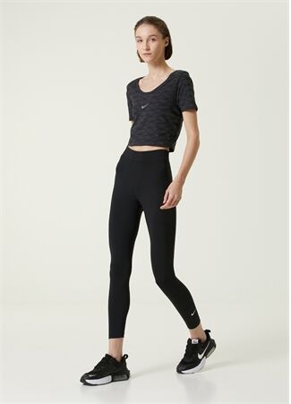 Nike Kadın NSW Essential Siyah Normal Bel Tayt XS EU