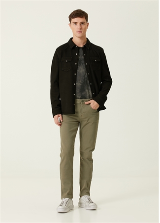 Academia Erkek Slim Fit Haki Normal Bel Jean Pantolon 29 IT Academia Erkek Slim Fit Haki Normal Bel Jean Pantolon 29 IT
