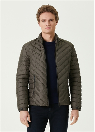 Beymen Club Erkek Essential Haki Kapüşonlu Puff Mont S Beymen Club Erkek Essential Haki Kapüşonlu Puff Mont S