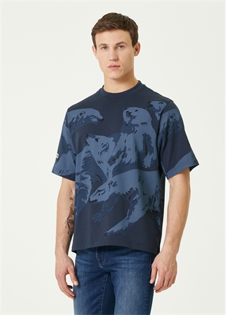 Kenzo Erkek The Winter Capsule Polar Bear Oversize T-shirt Lacivert S EU Kenzo Erkek The Winter Capsule Polar Bear Oversize T-shirt Lacivert S EU