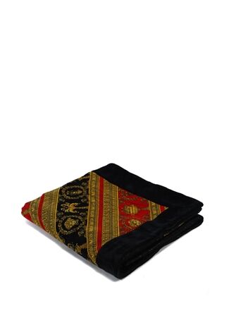 Versace Siyah Medusa Detaylı Banyo Havlusu