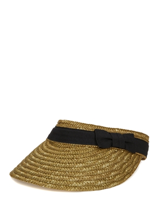 Helene Berman London Kadın Fiyonk Detaylı Hasır Şapka Yeşil EU Helene Berman London Kadın Fiyonk Detaylı Hasır Şapka Yeşil EU