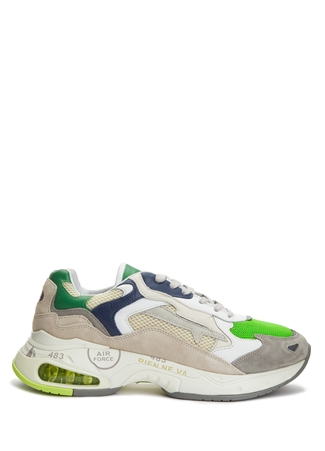 Premiata St Erkek Colorblocked Sneaker 4 Eu Premiata St Erkek Colorblocked Sneaker 4 Eu
