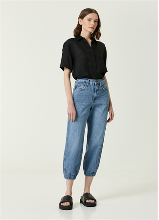 Frame Denim Kadın The Lounge Mavi Jean Pantolon 24 Us Frame Denim Kadın The Lounge Mavi Jean Pantolon 24 Us