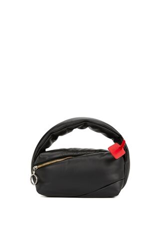 Off-White Kadın Siyah Deri Çanta EU