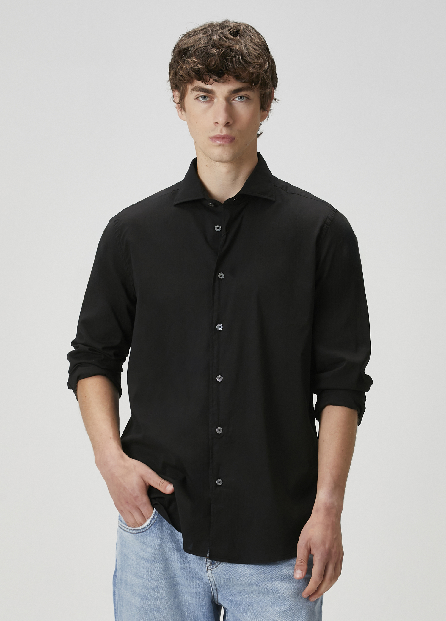 Fedeli Siyah Erkek Sean Siyah Gömlek 1714516 | Beymen