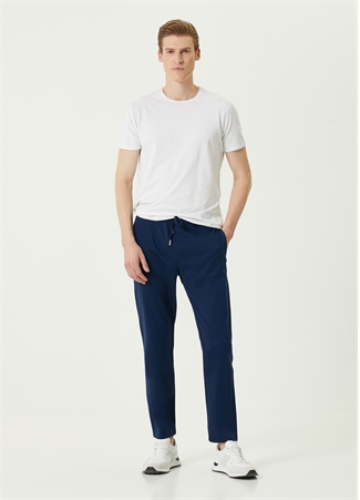 Isaia Erkek Lacivert Beli Bağcıklı Eşofman Altı M Eu Isaia Erkek Lacivert Beli Bağcıklı Eşofman Altı M Eu