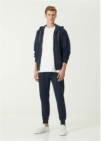 Beymen Collection Erkek Mavi Beli Kordonlu Jogger Eşofman Altı L EU Beymen Collection Erkek Mavi Beli Kordonlu Jogger Eşofman Altı L EU