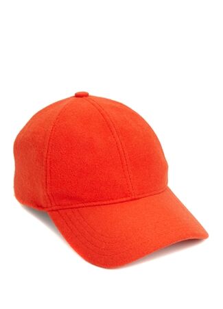 Beymen Club Kadın Nar Çiçeği Yün Şapka Kırmızı EU