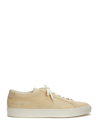 Common Projects Erkek Krem Logolu Deri Sneaker Beyaz 39 Eu Common Projects Erkek Krem Logolu Deri Sneaker Beyaz 39 Eu