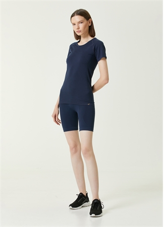 Jerf Kadın Gela Lacivert Şekillendirici Biker Tayt XS EU