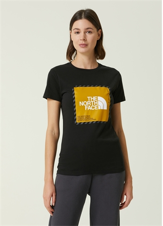 The North Face Kadın Siyah Logolu Basic T-shirt S EU The North Face Kadın Siyah Logolu Basic T-shirt S EU
